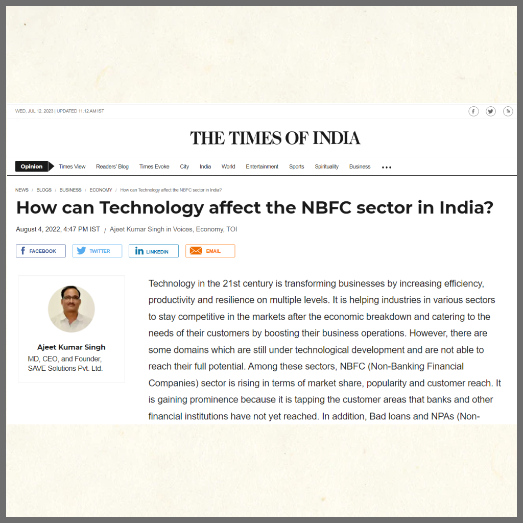 SAVE Financial Services Pvt. Ltd.